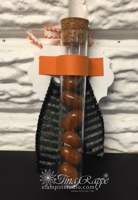 Halloween Treat Tube - Stampin' Studio