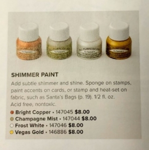 5 Days & more than 5 ways to use Shimmer Paint: Day 1 - Stampin' Studio