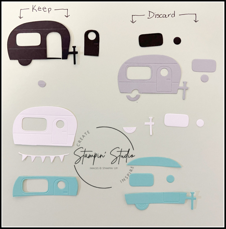 Retro Camper with Tree Lot Dies - Stampin' Studio