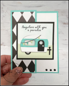 Retro Camper with Tree Lot Dies - Stampin' Studio